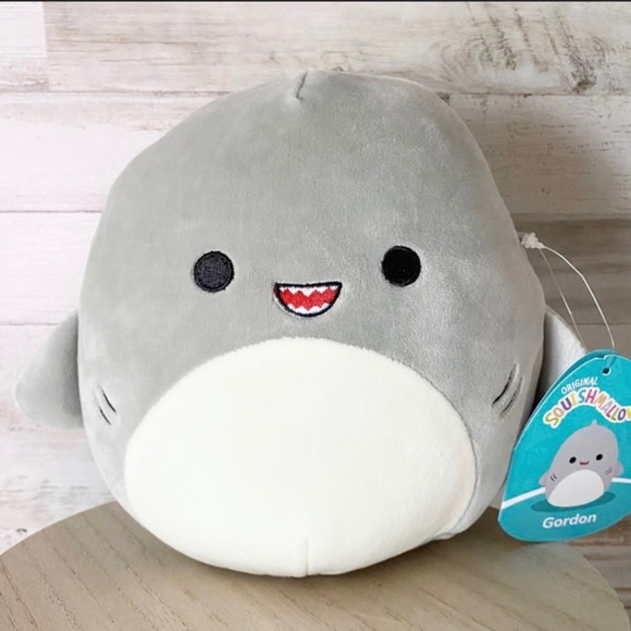 Squishmallows | Toys | Squishmallow 75 Inch Grey Shark | Poshmark